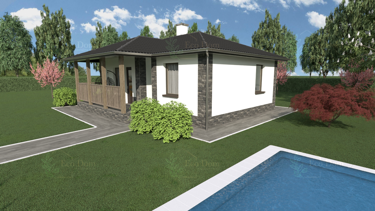 Montažna kuća Eco 57 – Ecodom