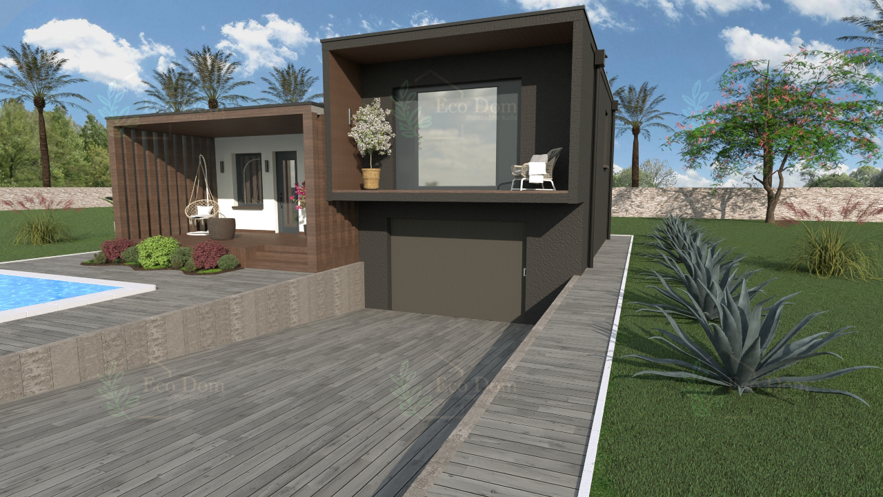 Montažna kuća Eco 105 Urban – Ecodom