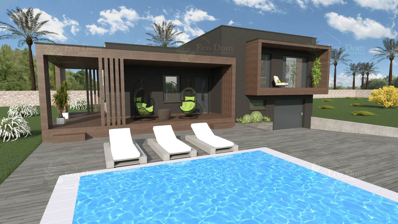 Montažna kuća Eco 133 – Ecodom